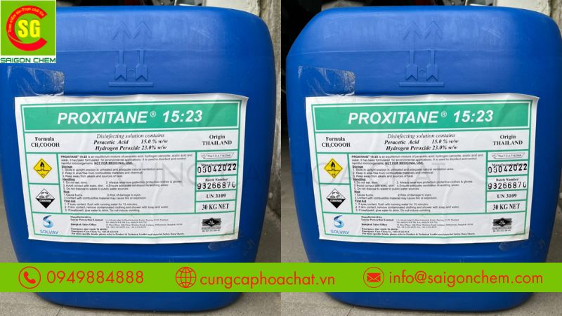 HÓA CHẤT SÁT KHUẨN PROXITANE THỰC PHẨM