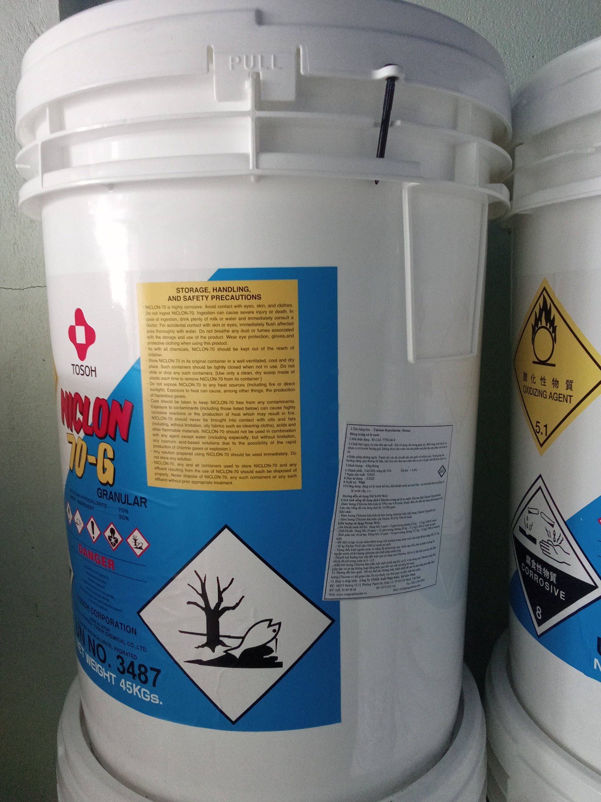 công ty nhập khẩu và phân phối Chlorine Nhật Niclon 70G Nhật Bản với ...